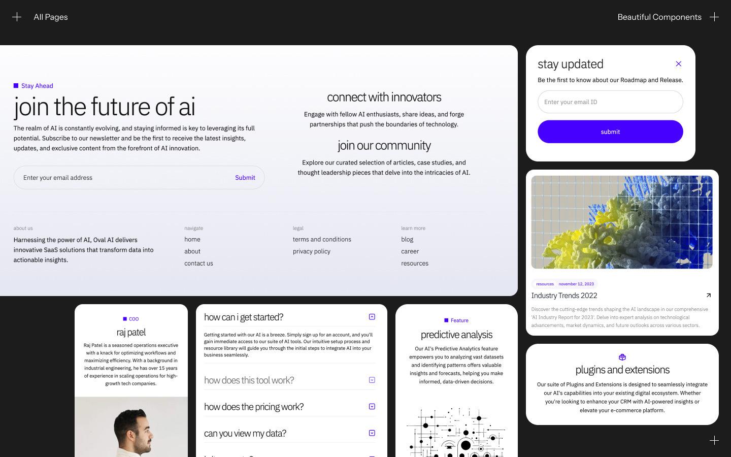 Oval AI - Technology HTML5 Responsive Website Template