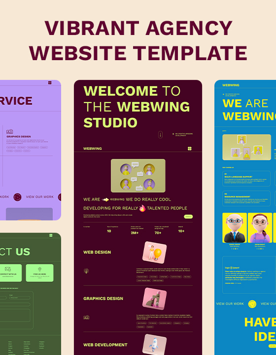 Webwing by Webestica | Muzli Creative Store