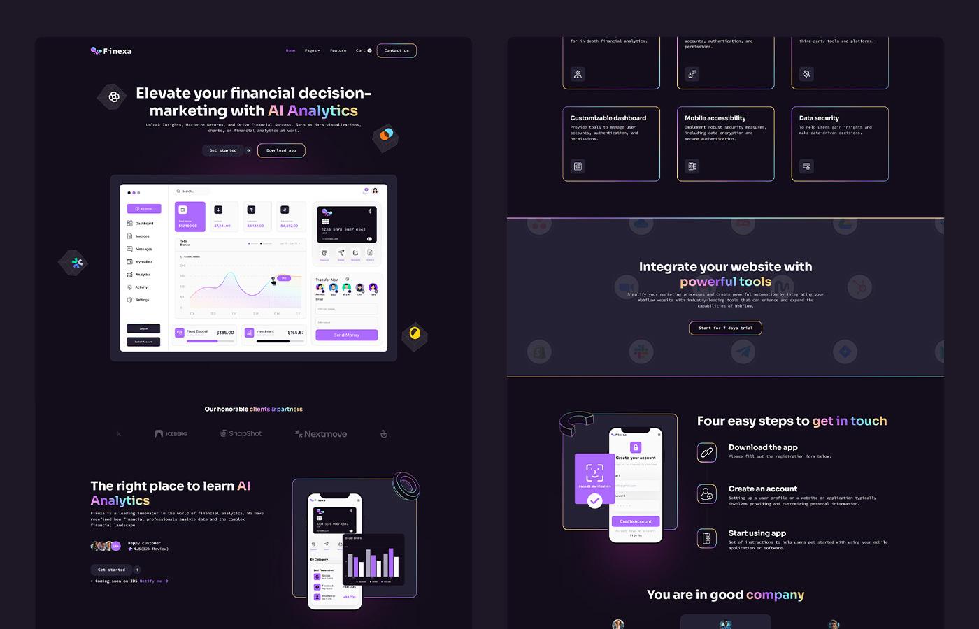 Finexa - Technology HTML5 Responsive Website Template