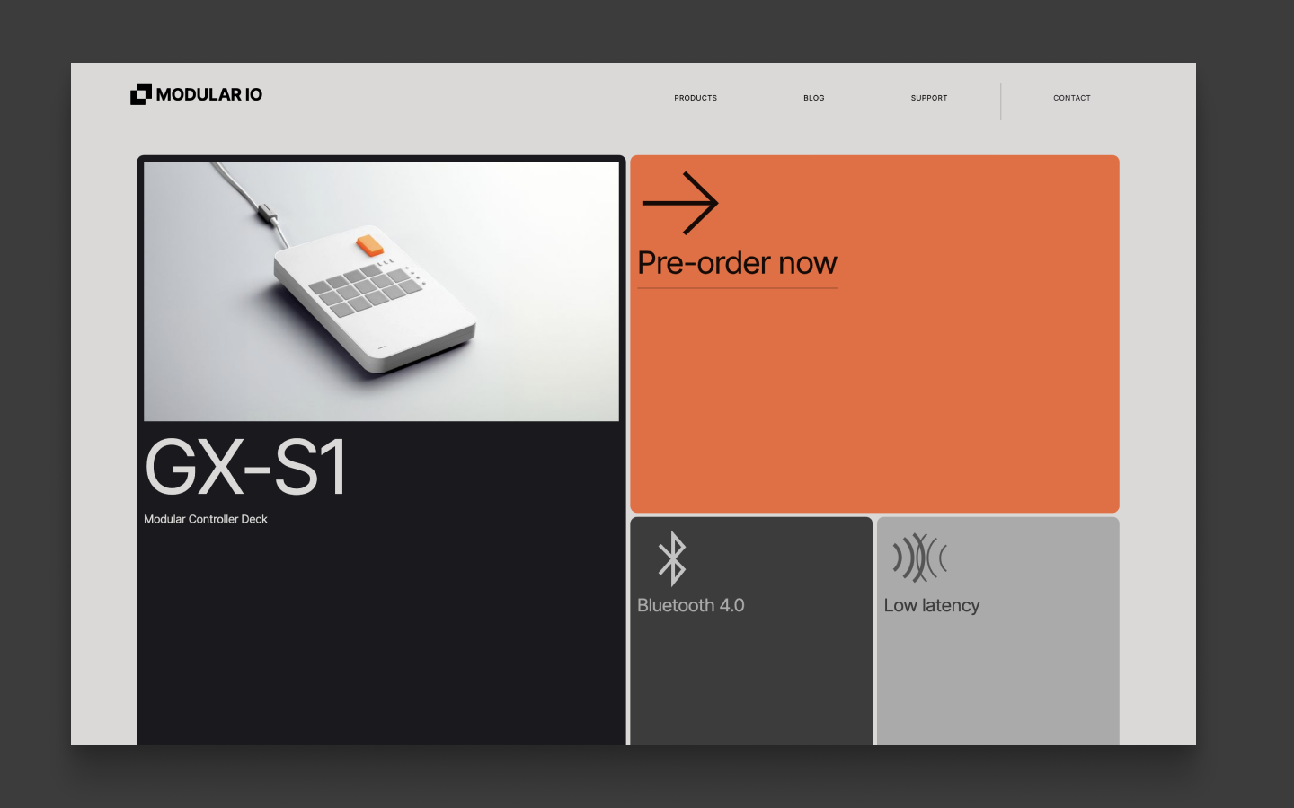 Modular IO - Startup HTML5 Responsive Website Template