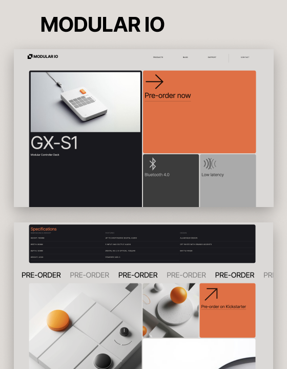 Modular IO - Startup HTML5 Responsive Website Template