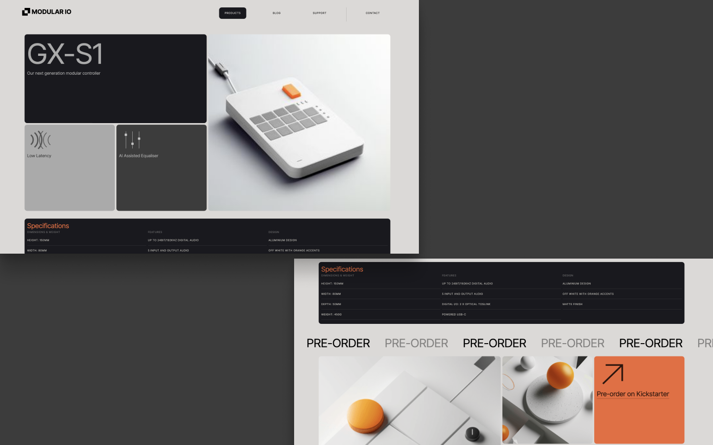 Modular IO - Startup HTML5 Responsive Website Template