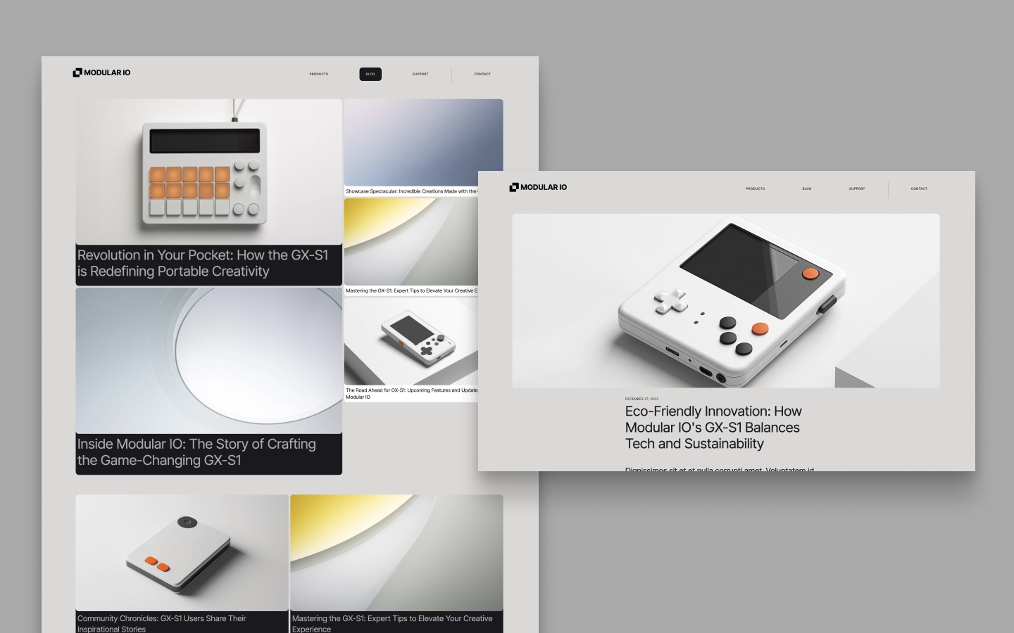 Modular IO - Startup HTML5 Responsive Website Template
