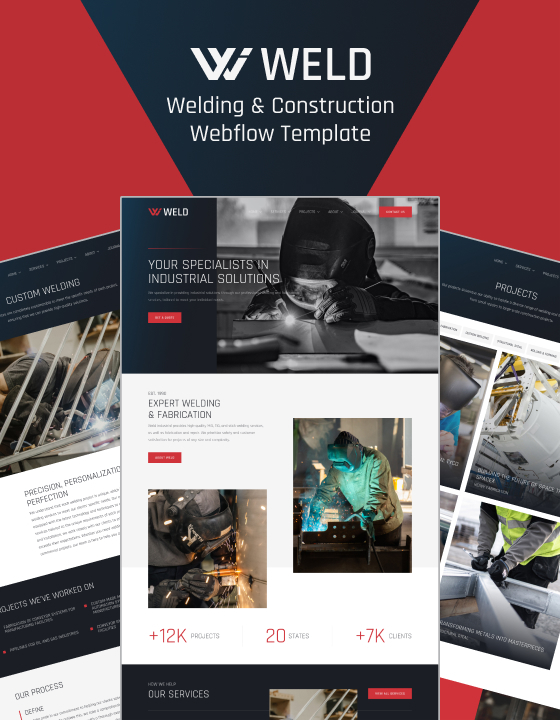 Weld - Construction HTML5 Responsive Website Template