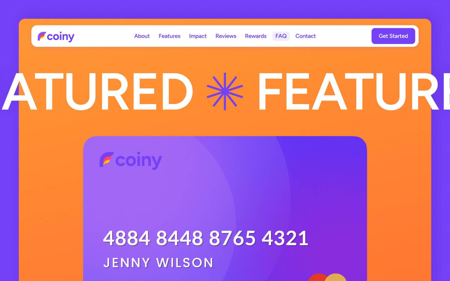 Coiny - SaaS HTML5 Responsive Website Template