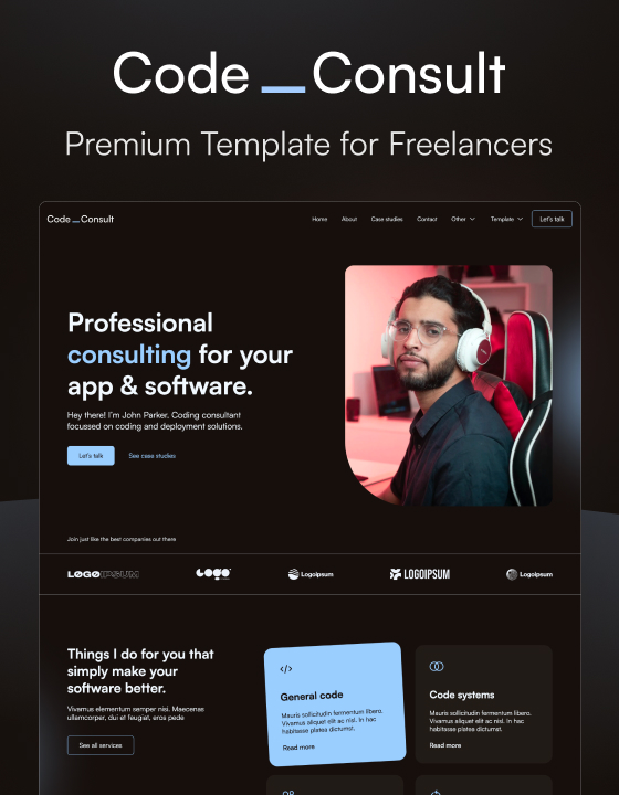 Code Consult - Consulting HTML5 Responsive Website Template