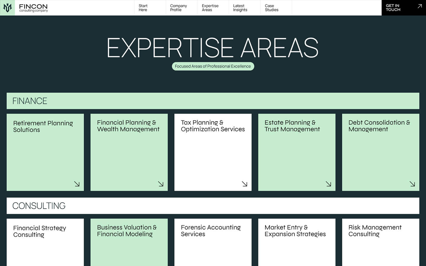 Fincon - Finance HTML5 Responsive Website Template