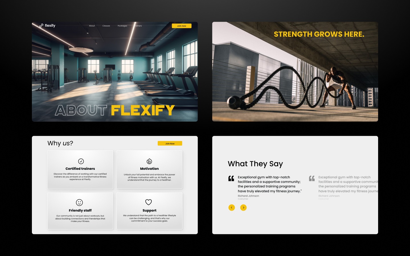 Flexify - Gym HTML5 Responsive Website Template