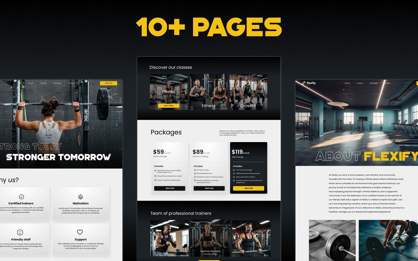 Flexify - Gym HTML5 Responsive Website Template