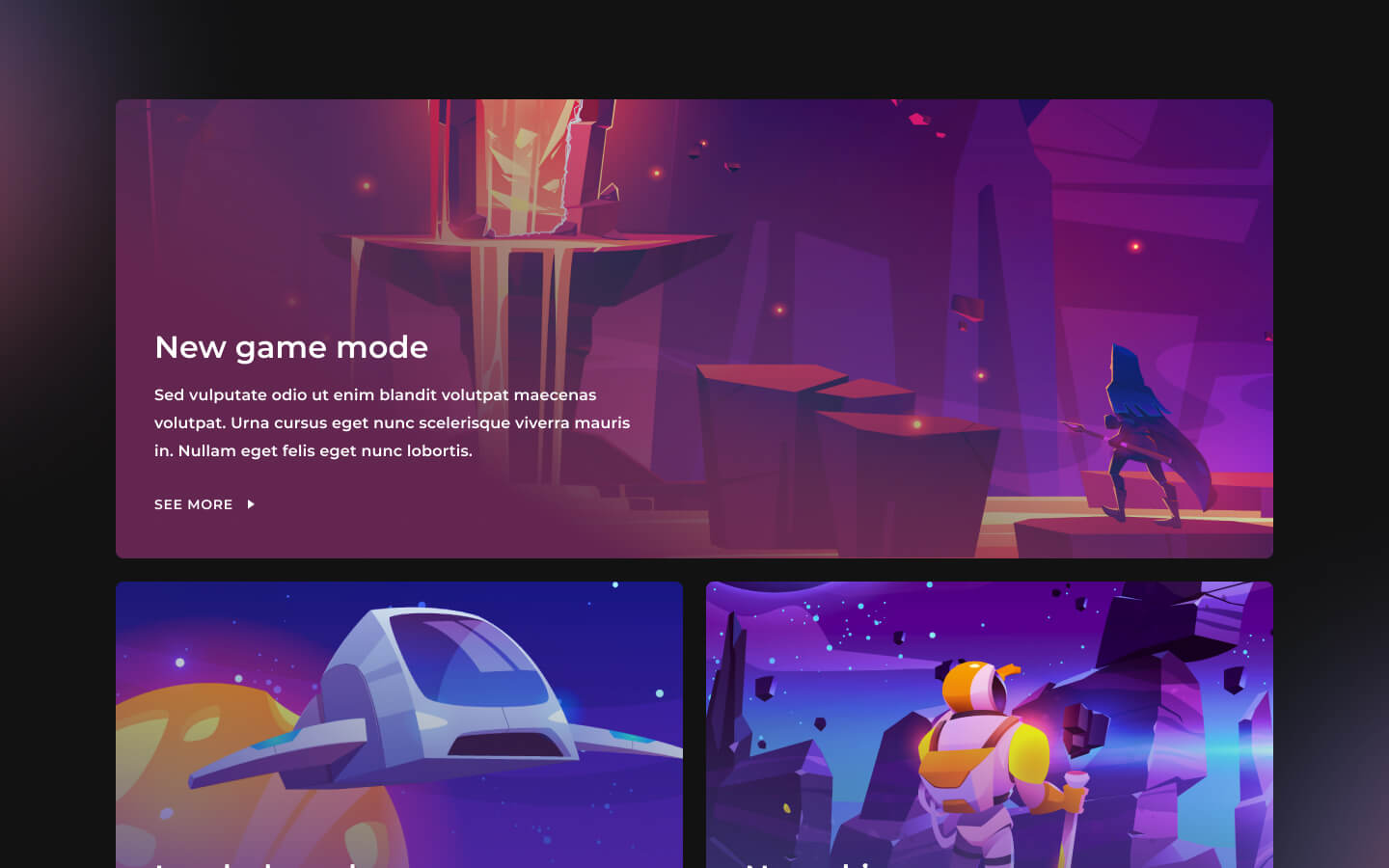 Astro - Game HTML5 Responsive Website Template