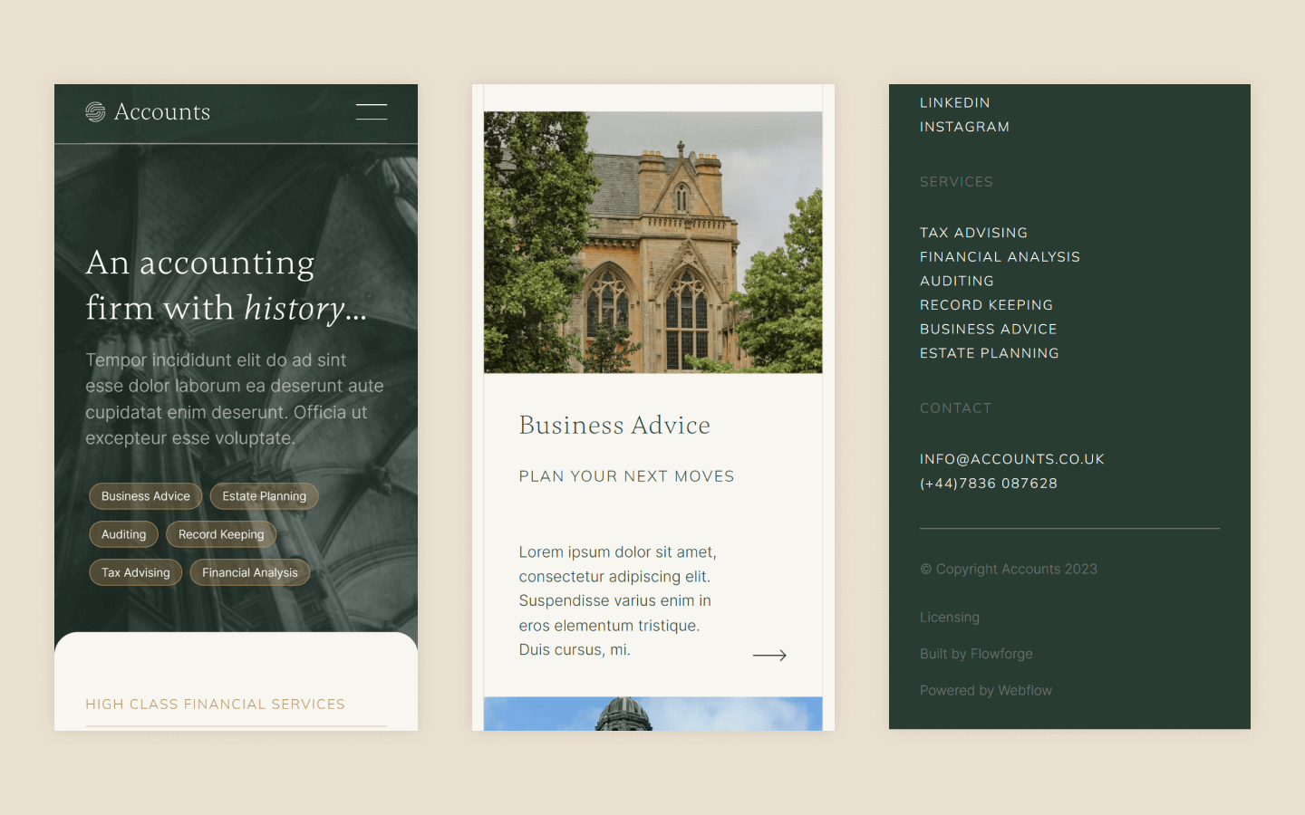 Accounts - Accounting HTML5 Responsive Website Template