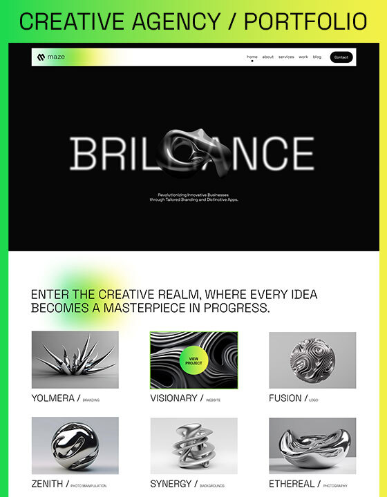 Maze by Max Themes | Muzli Creative Store