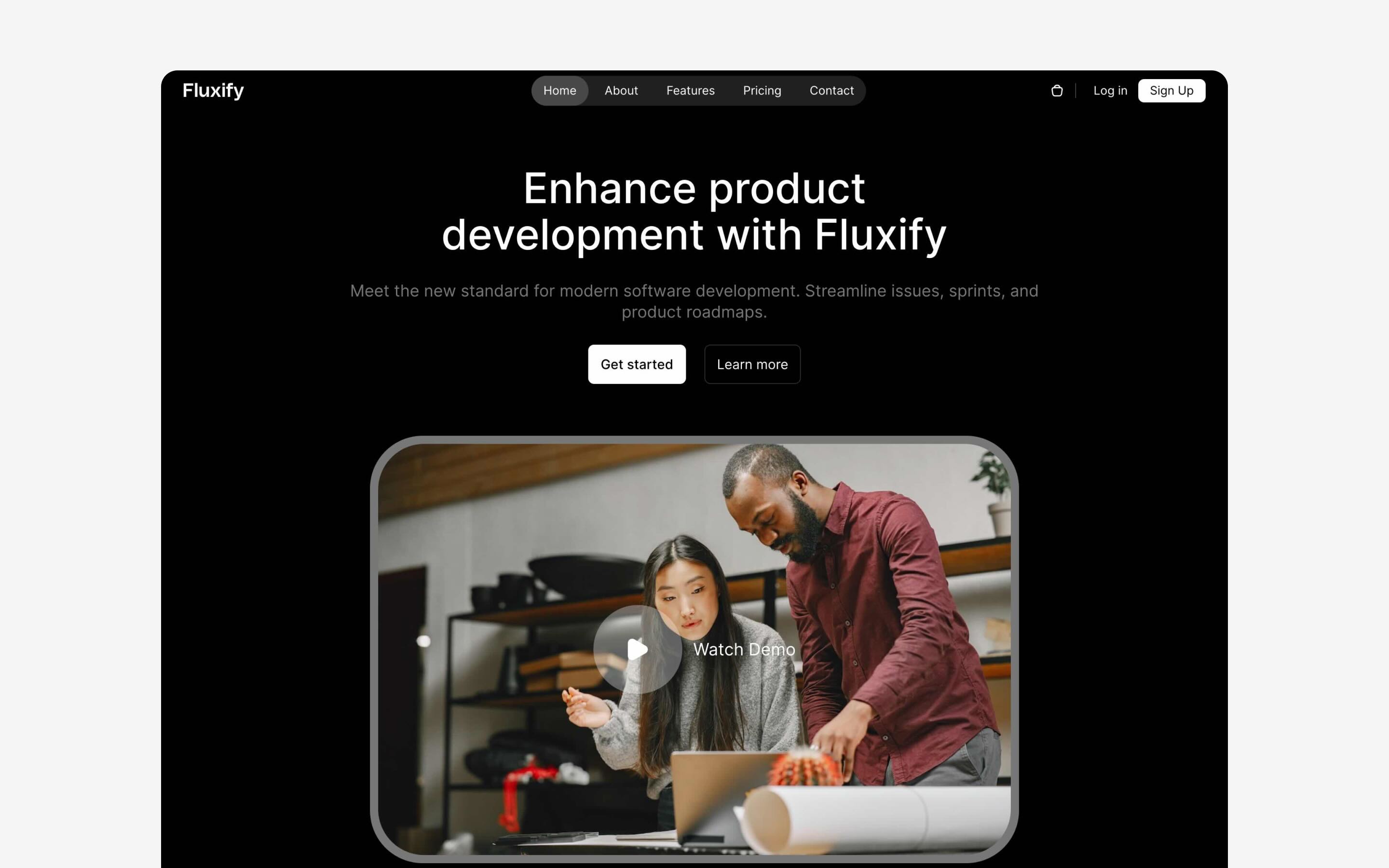 Fluxify - SaaS HTML5 Responsive Website Template