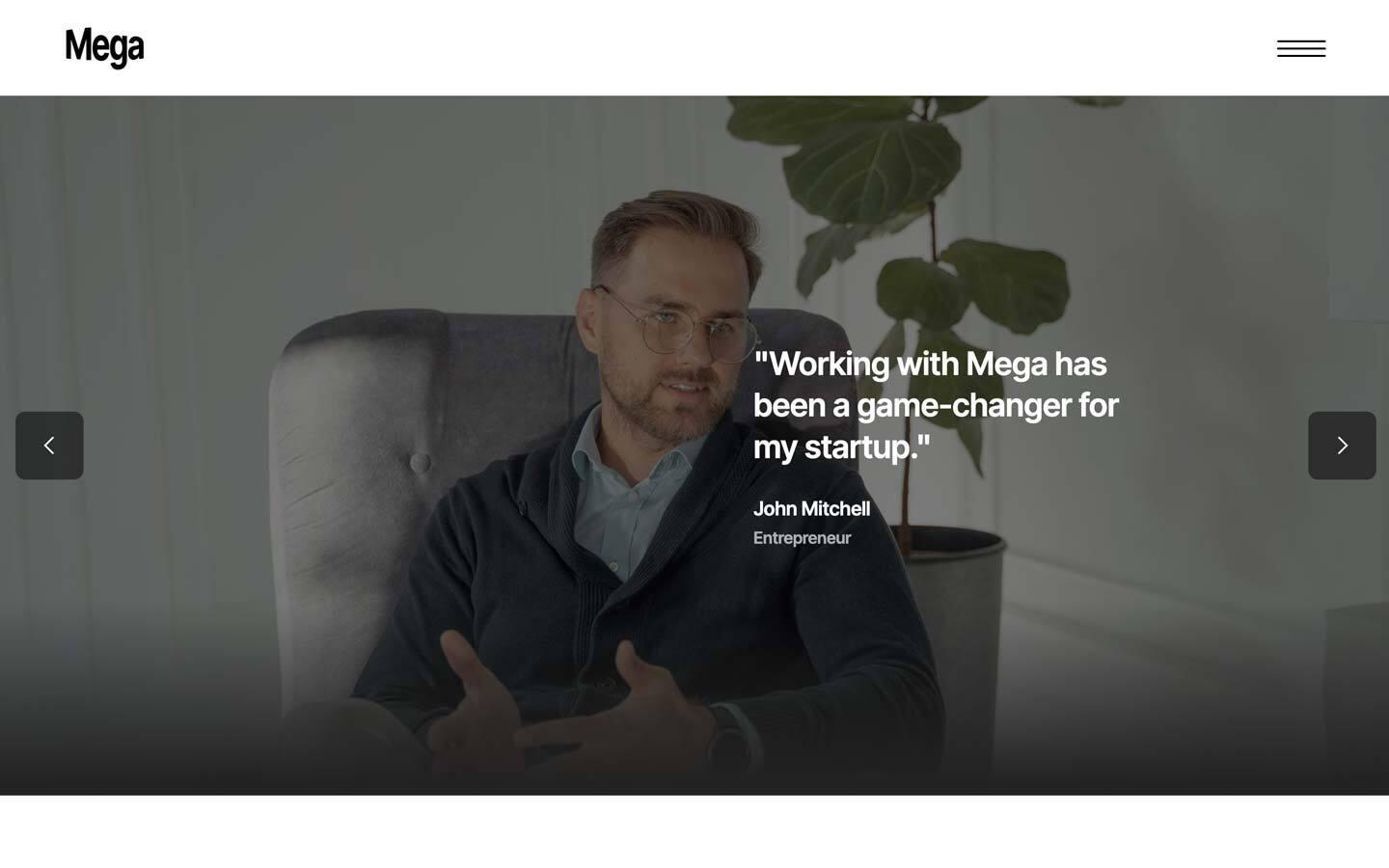 Mega - Startup HTML5 Responsive Website Template Mega - Startup HTML5 Responsive Website Template