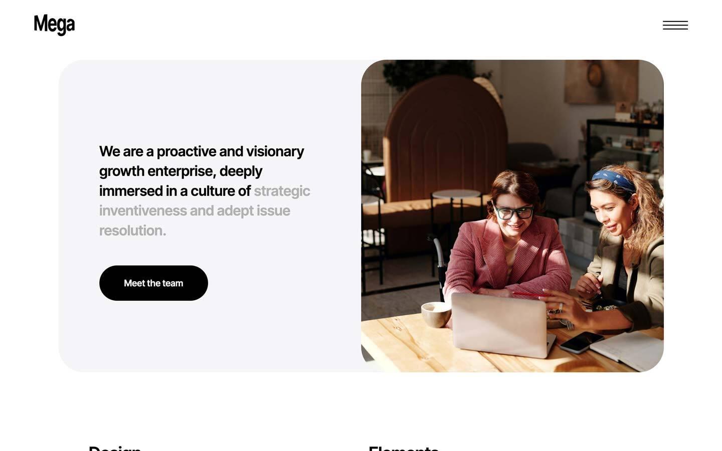 Mega - Startup HTML5 Responsive Website Template