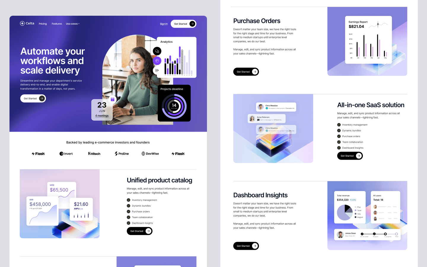 Celta - Marketing HTML5 Responsive Website Template