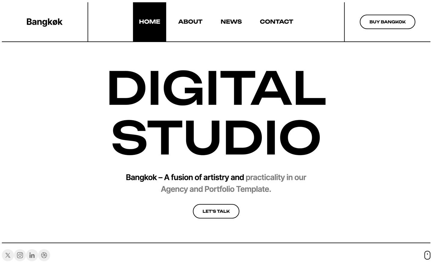 Bangkok - Agency HTML5 Responsive Website Template