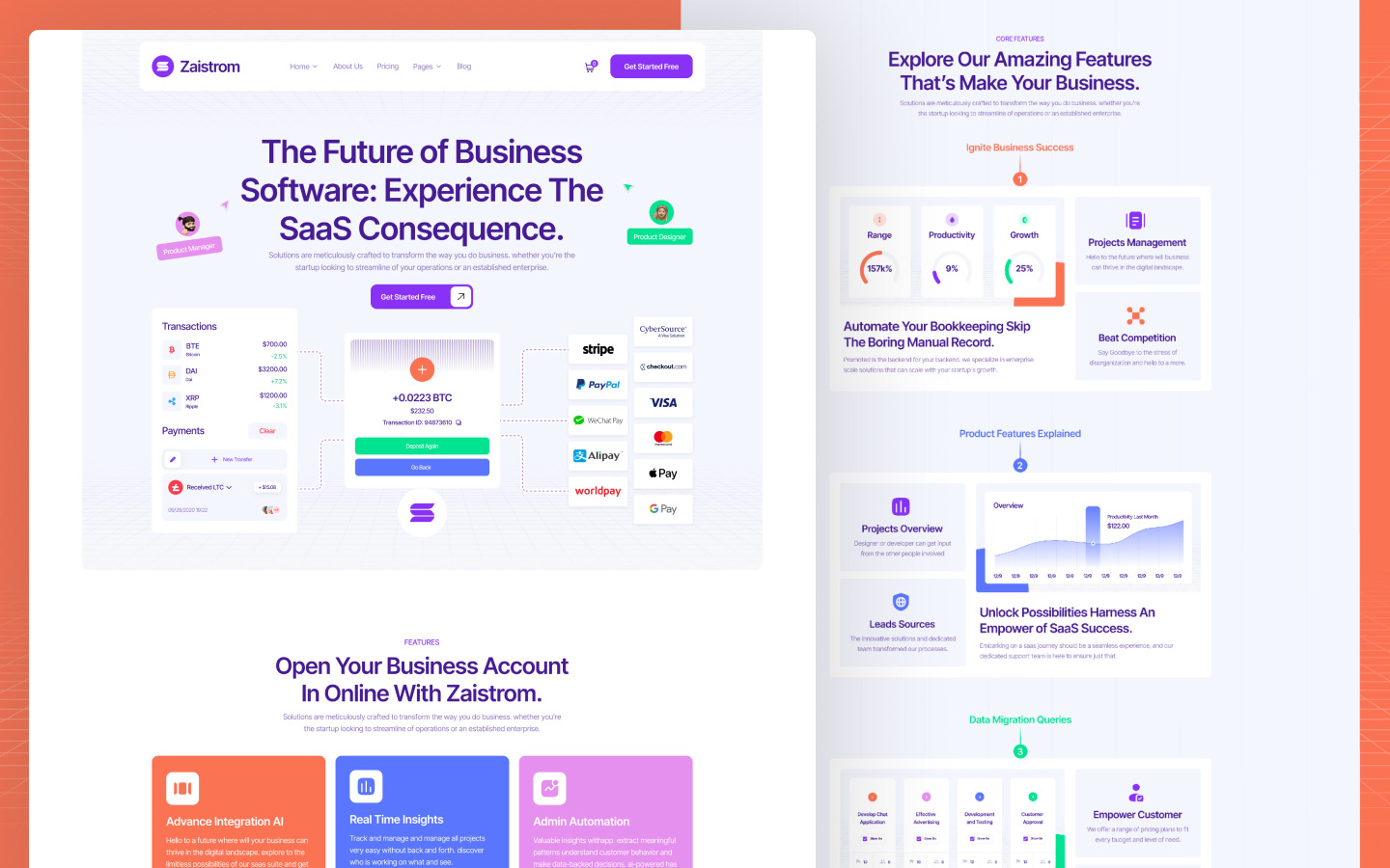 Website Templates by Flowzai | Webflow