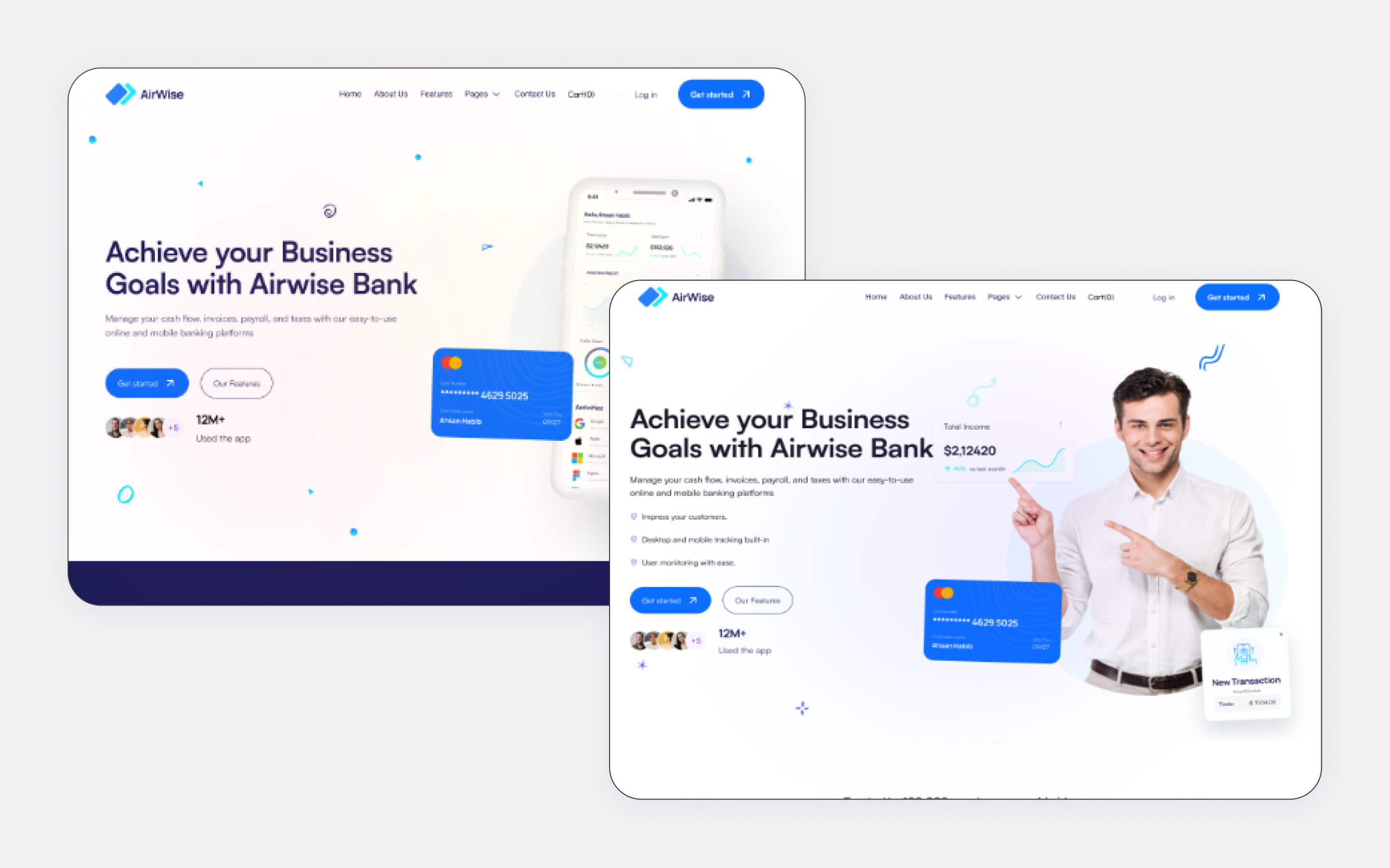 AirWise - SaaS HTML5 Responsive Website Template