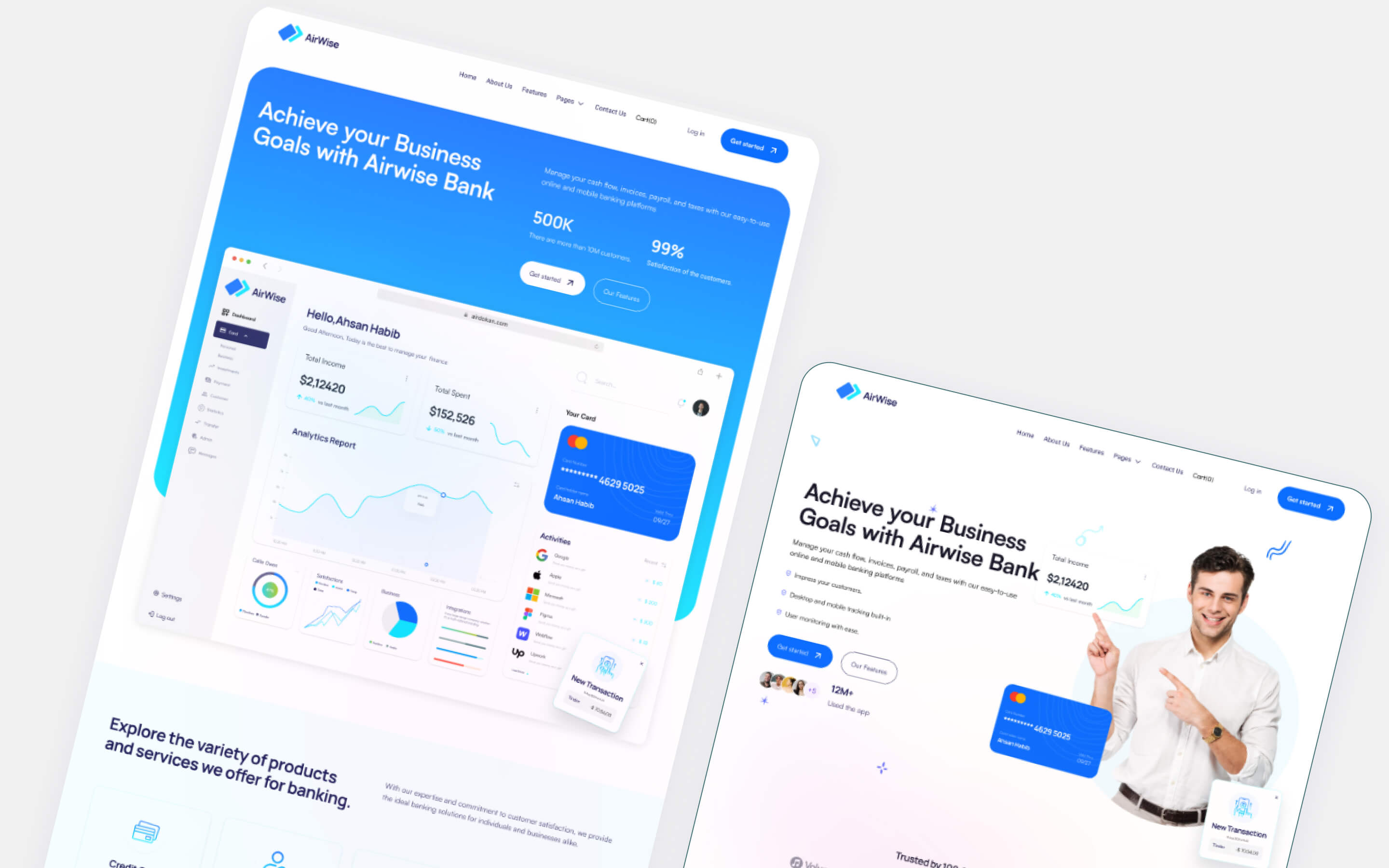 AirWise - SaaS HTML5 Responsive Website Template