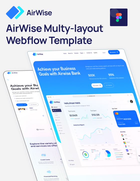 AirWise - SaaS HTML5 Responsive Website Template