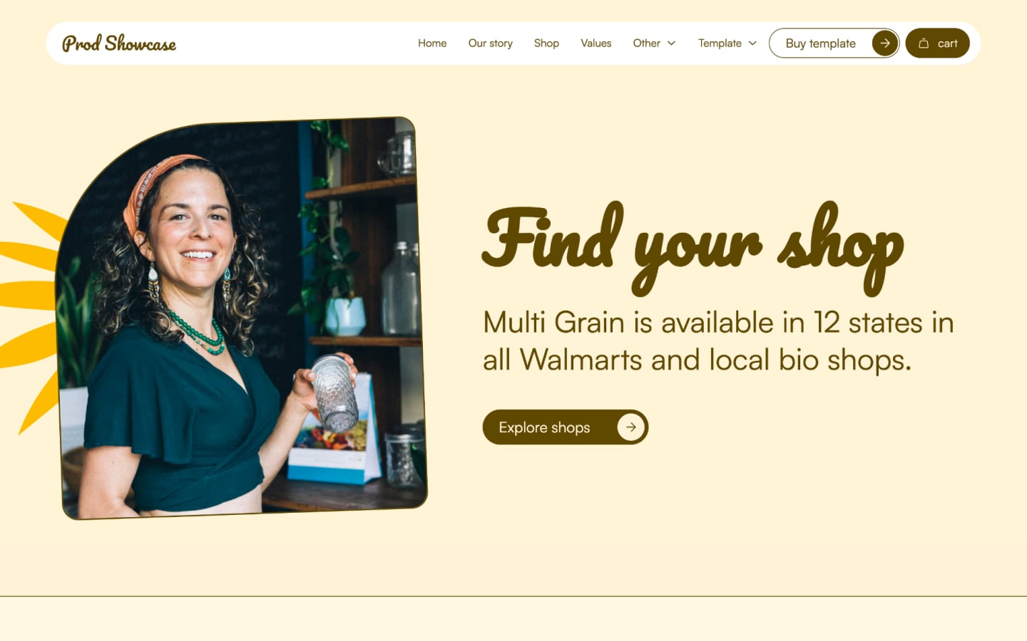 Prod Showcase - Marketing HTML5 Responsive Website Template
