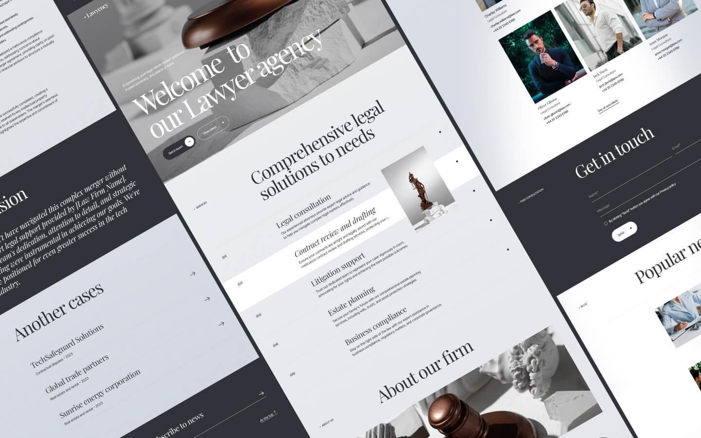 Advocate Bureau DB - Law Firm HTML5 Responsive Website Template