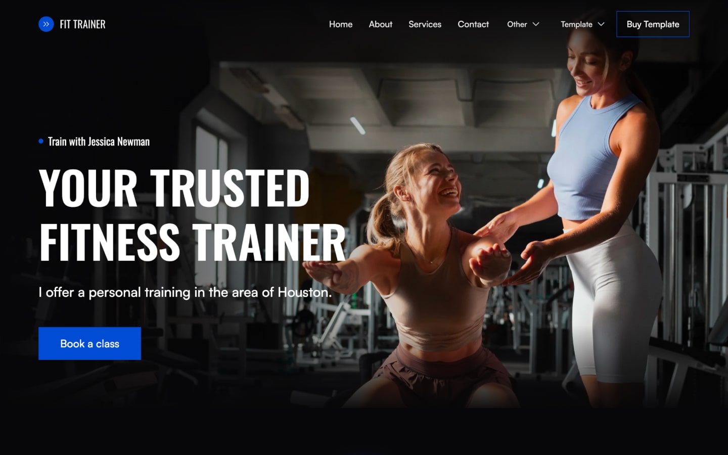 Fit Trainer - Fitness HTML5 Responsive Website Template