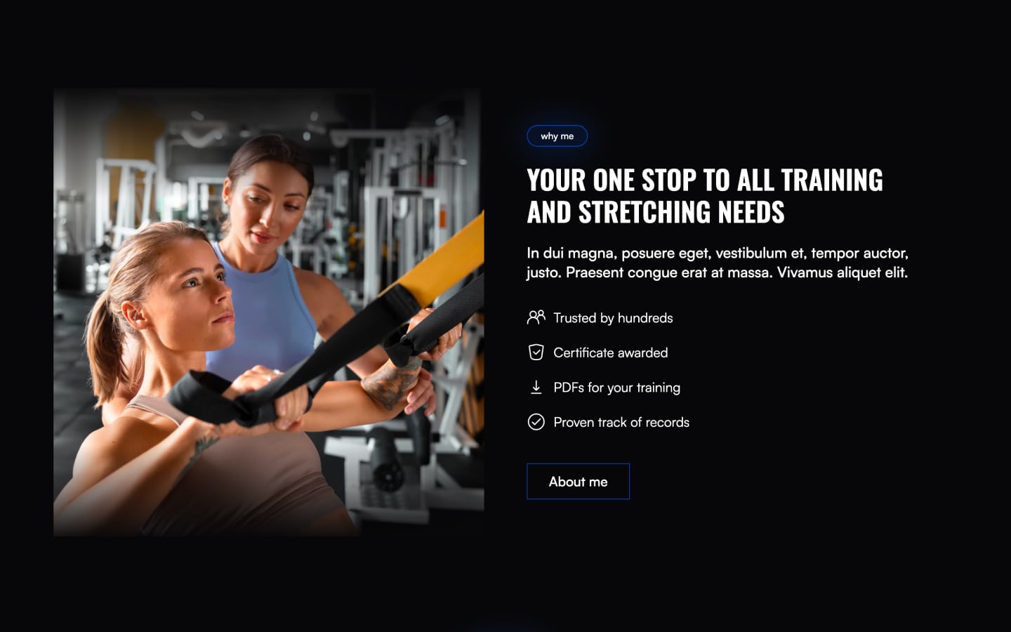 Fit Trainer - Fitness HTML5 Responsive Website Template