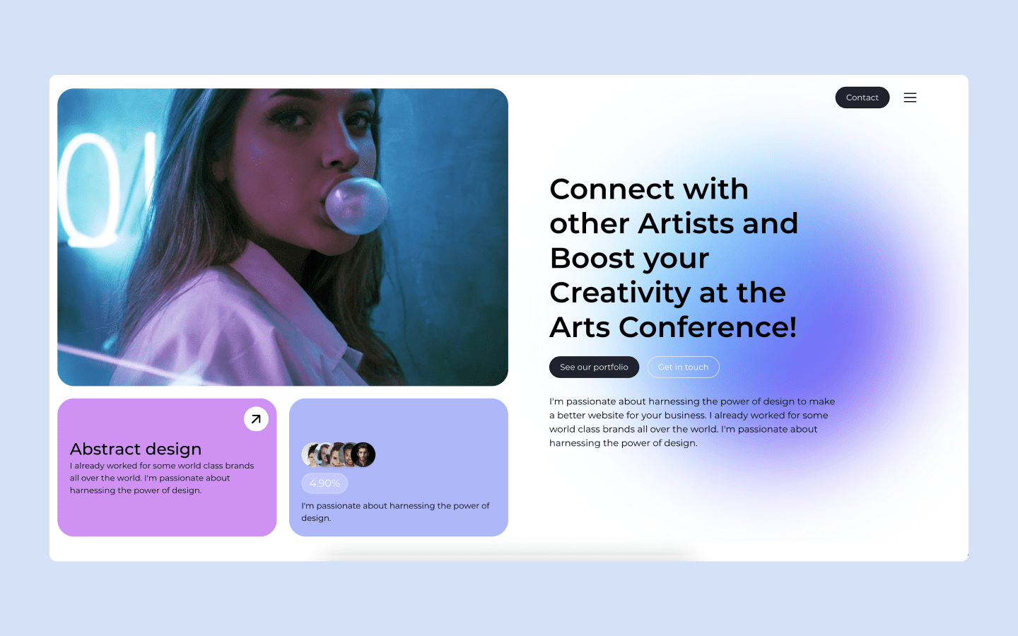 Portofolio - Portfolio HTML5 Responsive Website Template