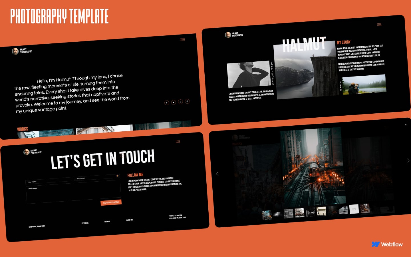 Halmut - Photography HTML5 Responsive Website Template