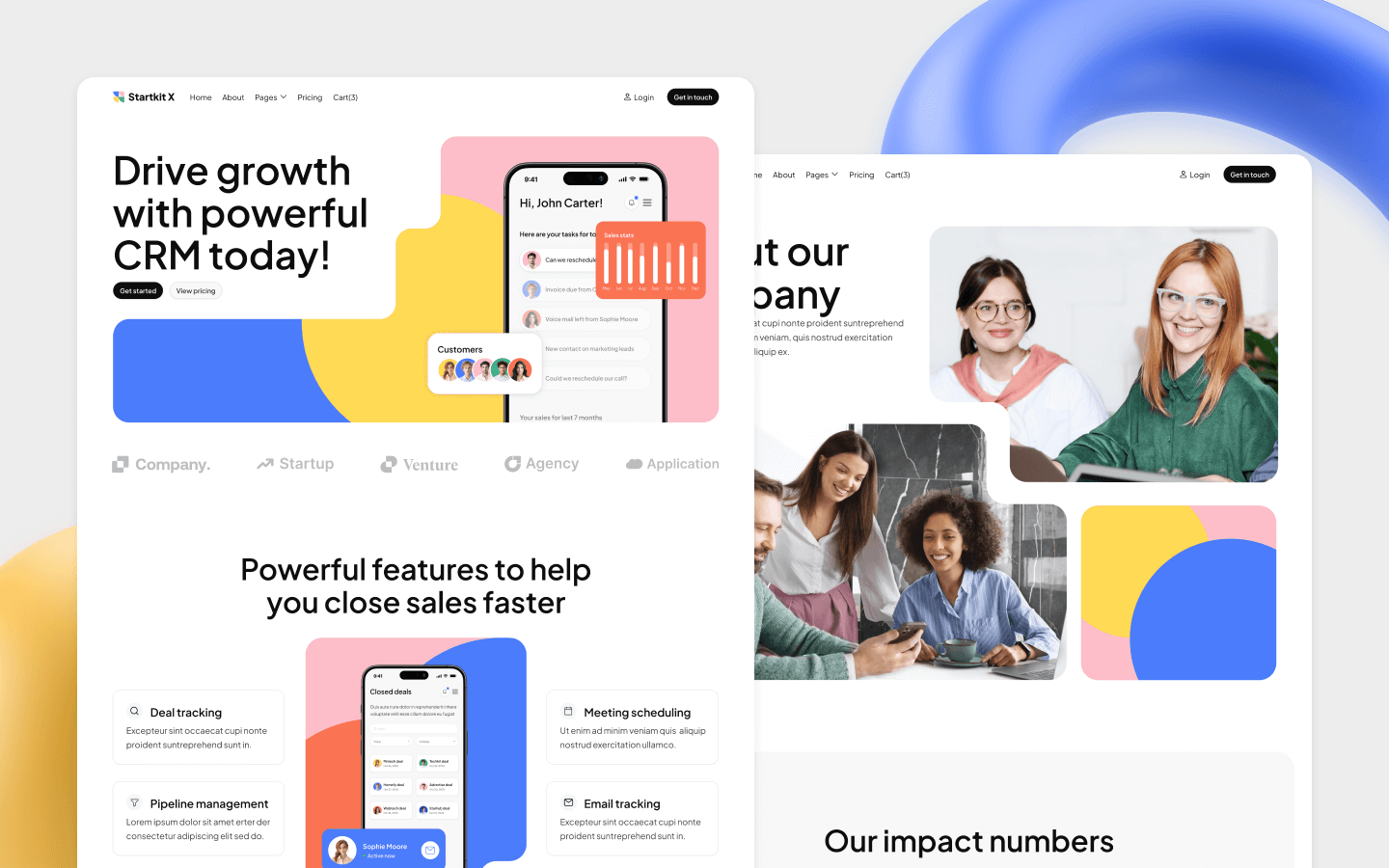 Startkit X - Technology HTML5 Responsive Website Template