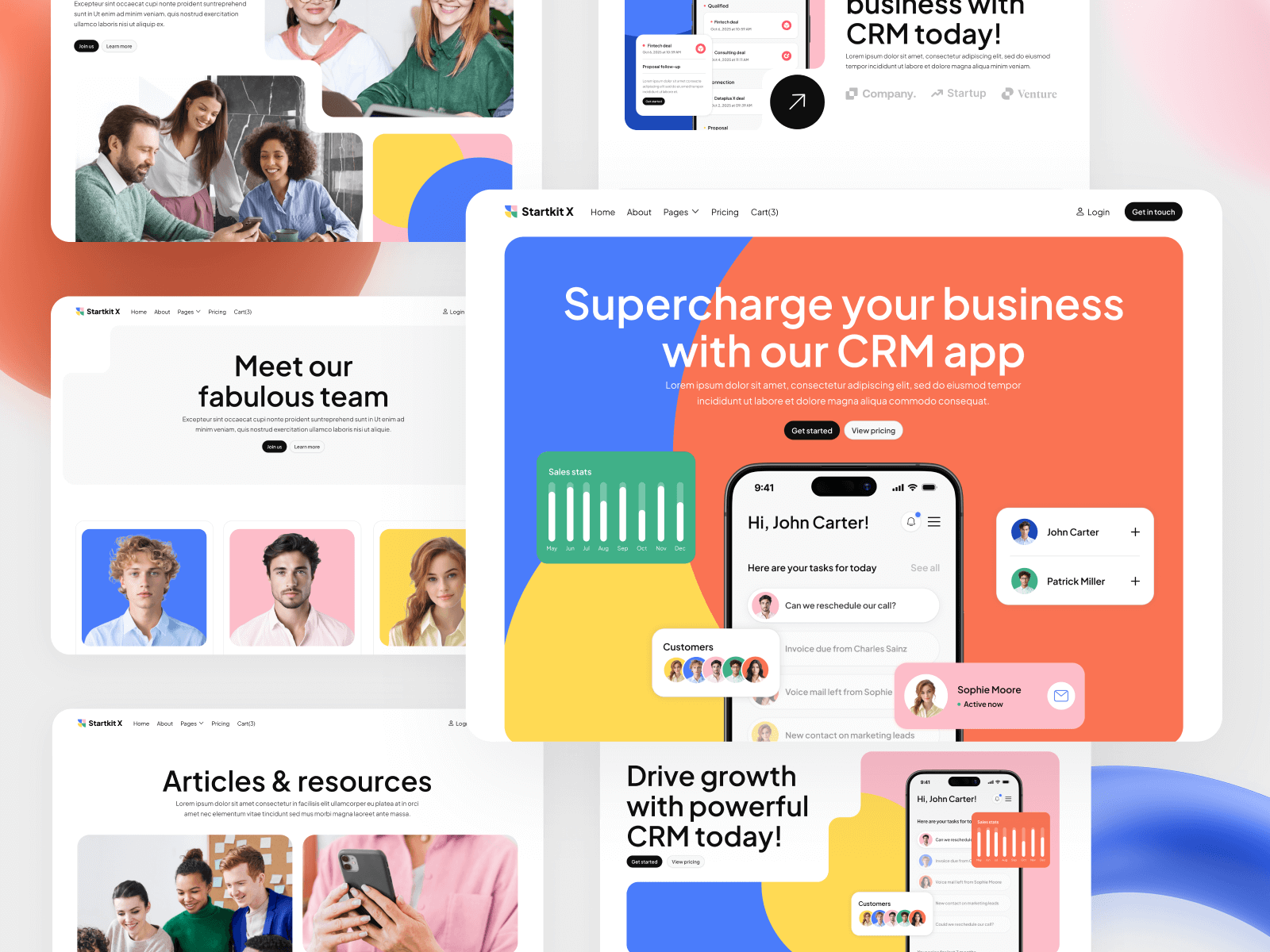 Startkit X - Technology HTML5 Responsive Website Template