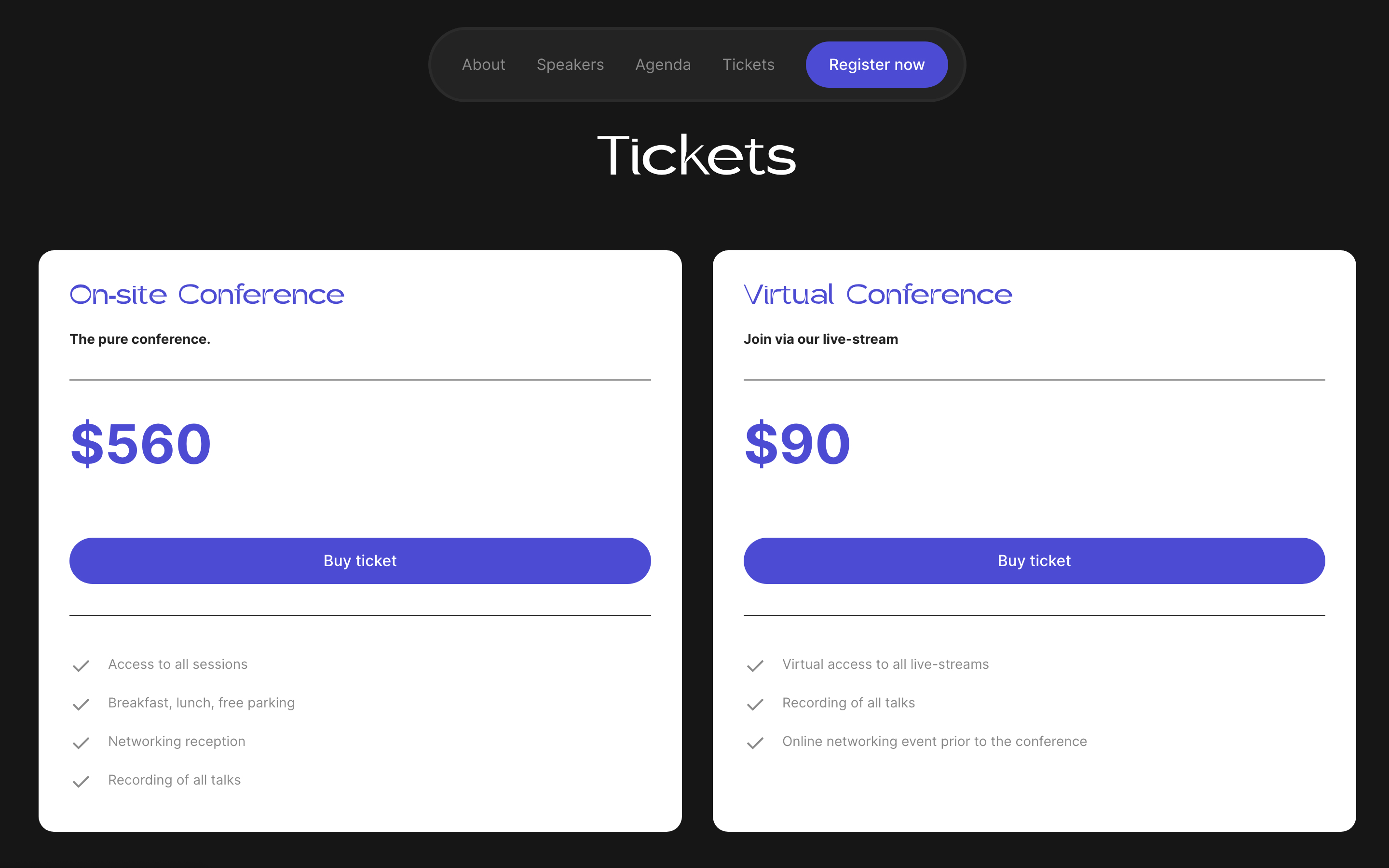Eventify - Event HTML5 Responsive Website Template