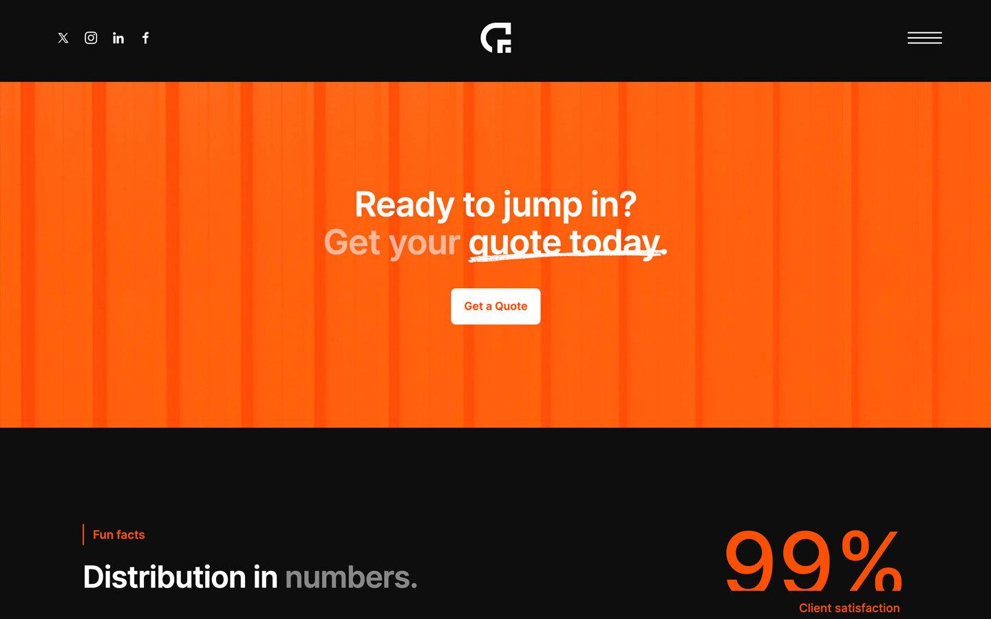 Distribution - Logistics HTML5 Responsive Website Template