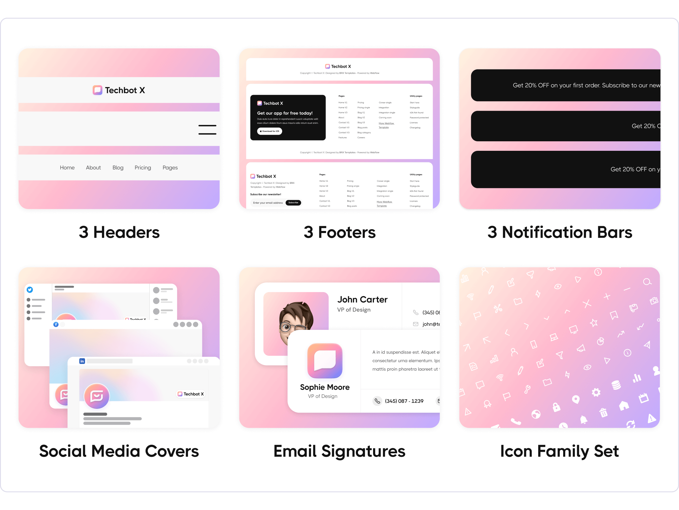 Techbot X - Mobile HTML5 Responsive Website Template