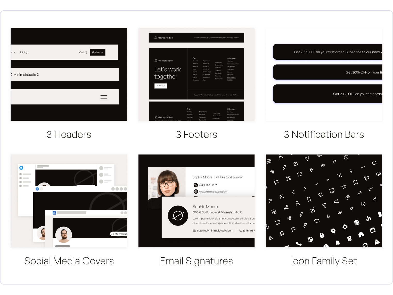 Minimalstudio X - Agency HTML5 Responsive Website Template