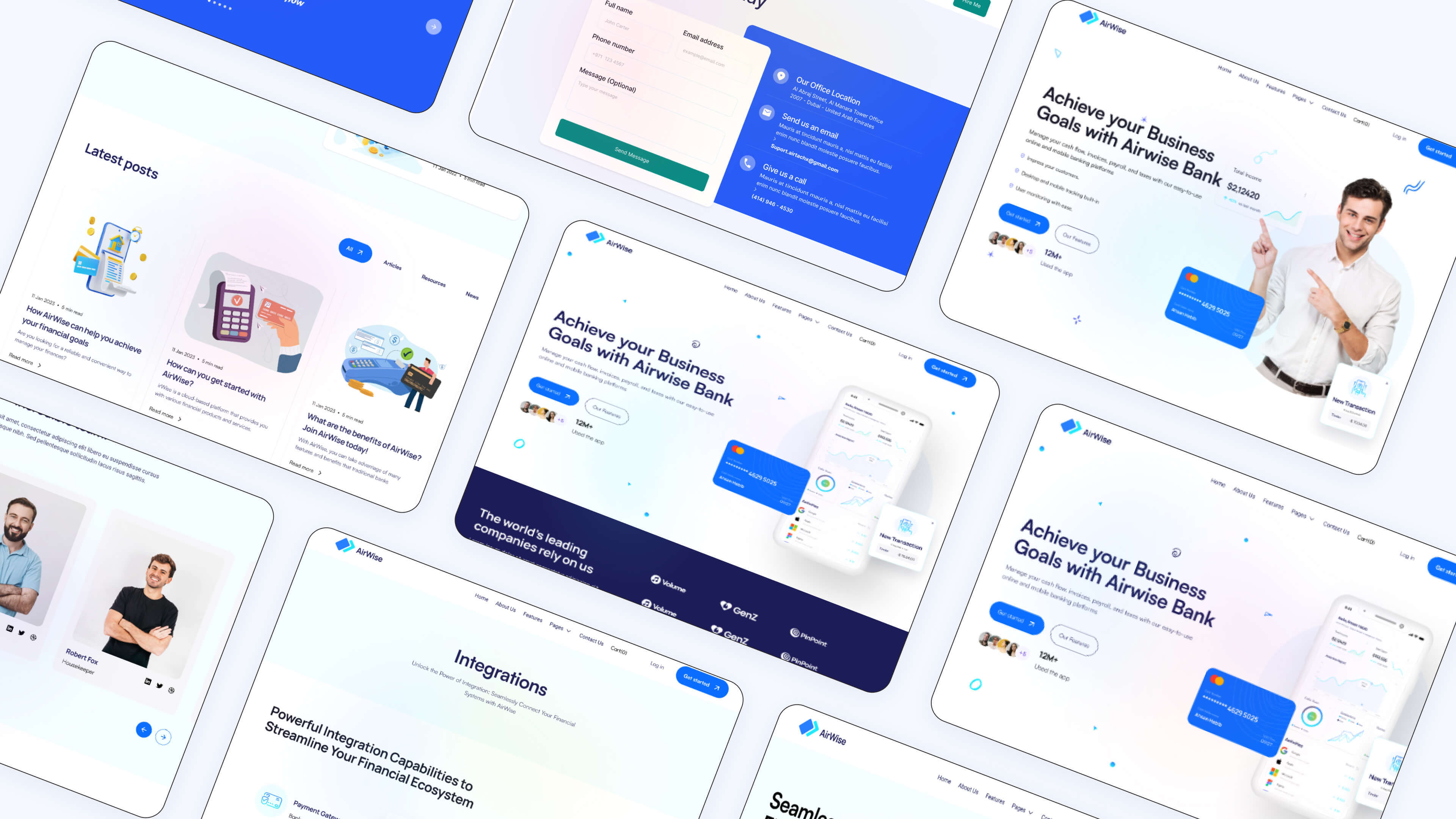AirWise - SaaS HTML5 Responsive Website Template