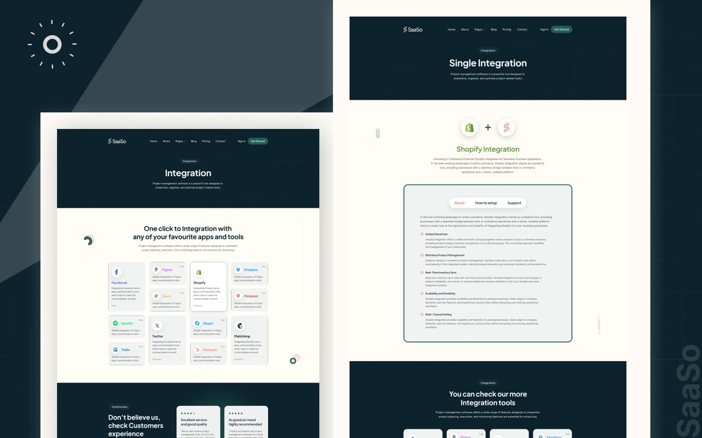 SaaSo - SaaS HTML5 Responsive Website Template