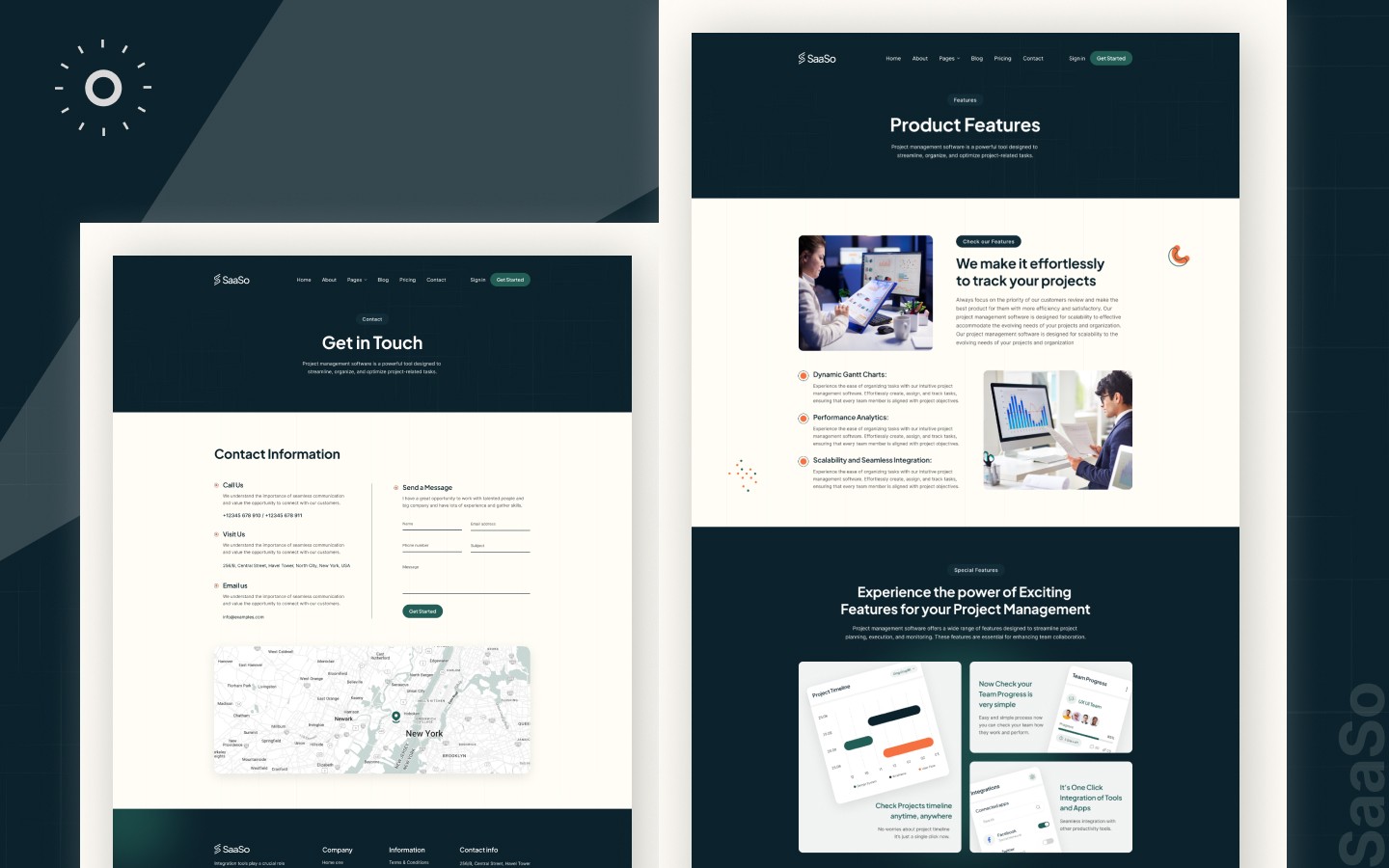 SaaSo - SaaS HTML5 Responsive Website Template