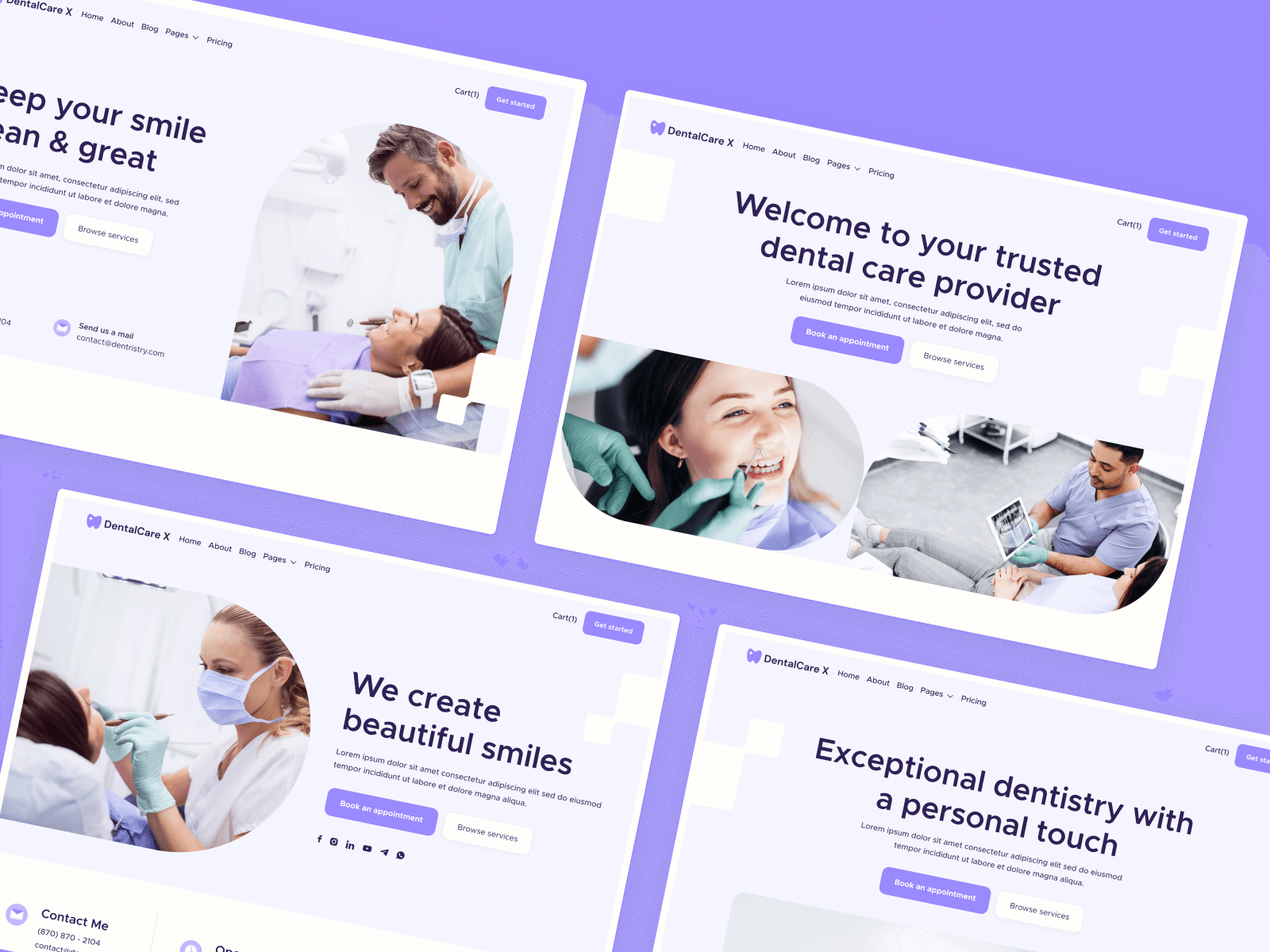 DentalCare X - Dentist HTML5 Responsive Website Template