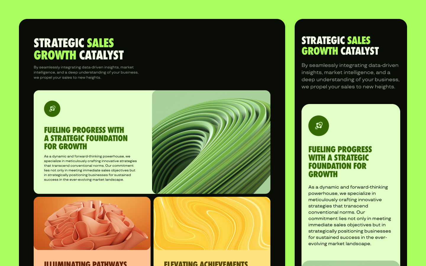 Forge Strategy - Agency HTML5 Responsive Website Template