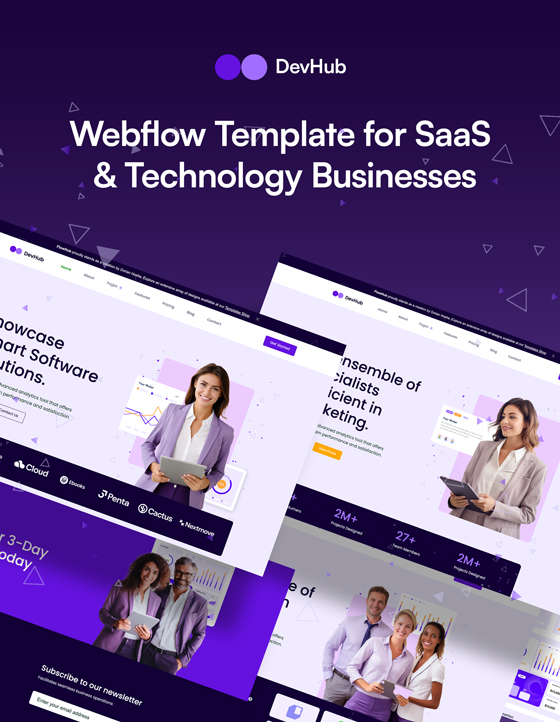 DevHub - Agency HTML5 Responsive Website Template