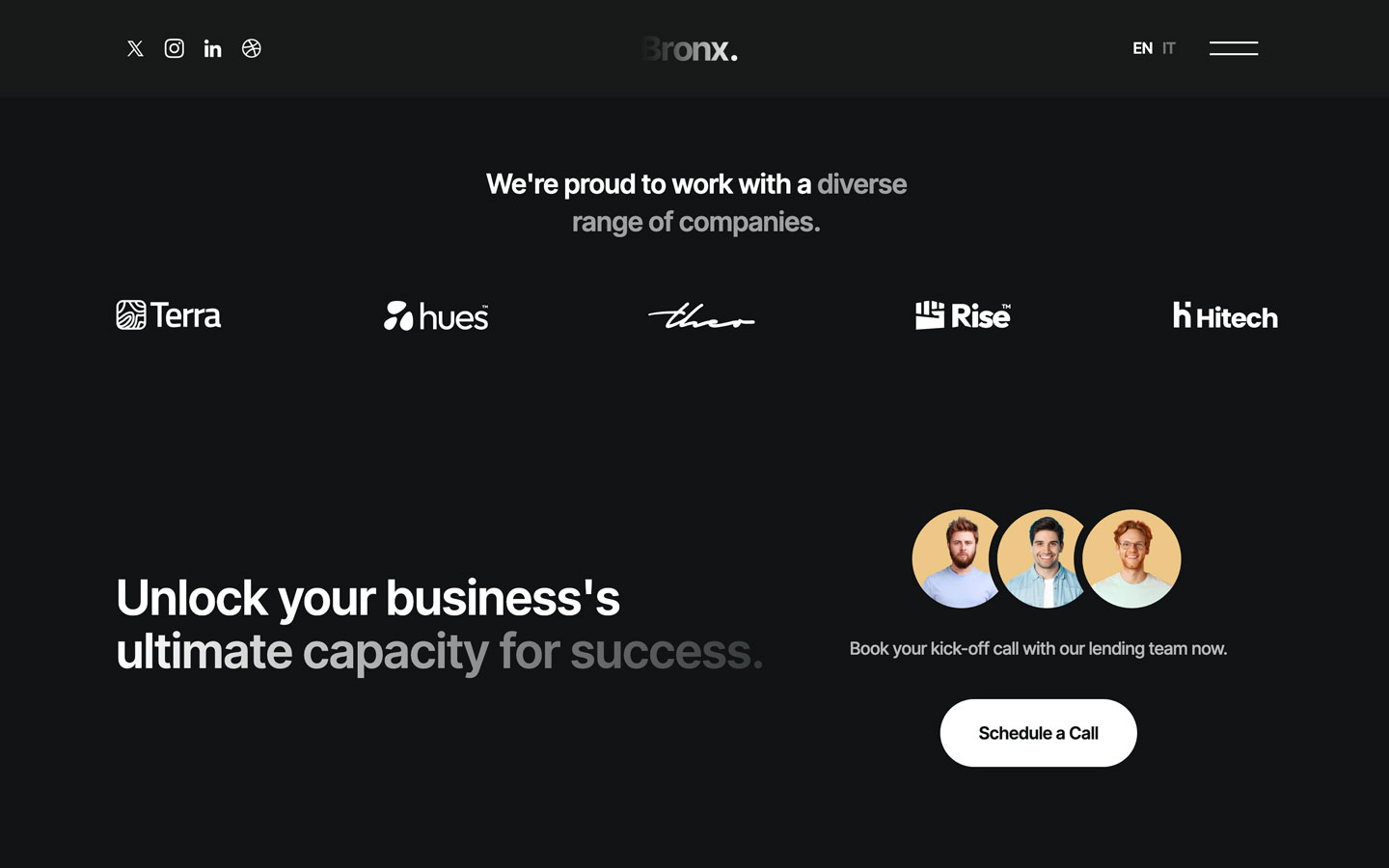 Bronx eC - Creative HTML5 Responsive Website Template