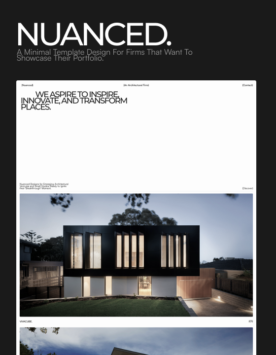 Nuanced by Margined | Muzli Creative Store