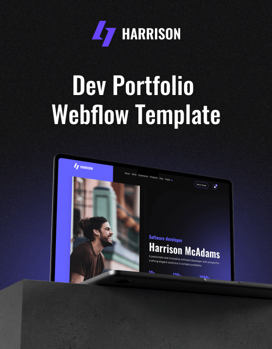 Harrison - Portfolio HTML5 Responsive Website Template
