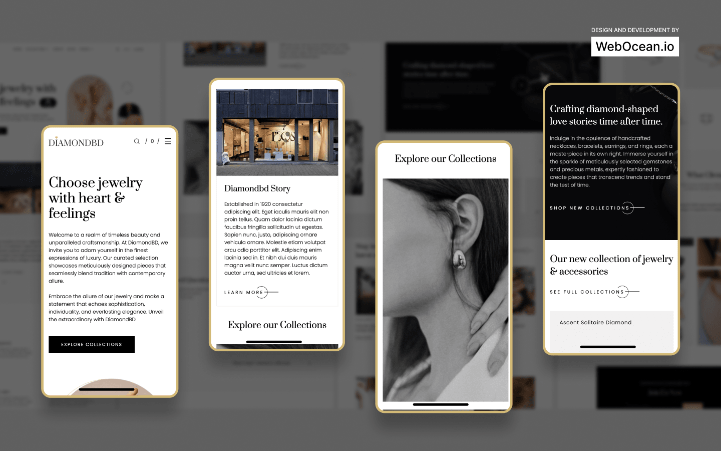 Diamond-bd - Jewelry HTML5 Responsive Website Template