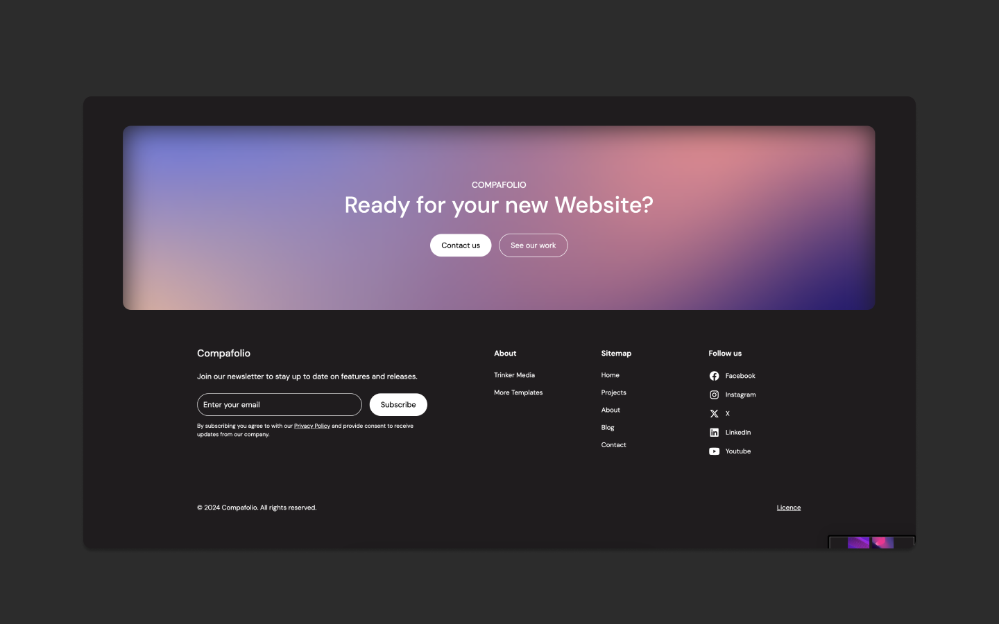 Trendfolio - Portfolio HTML5 Responsive Website Template