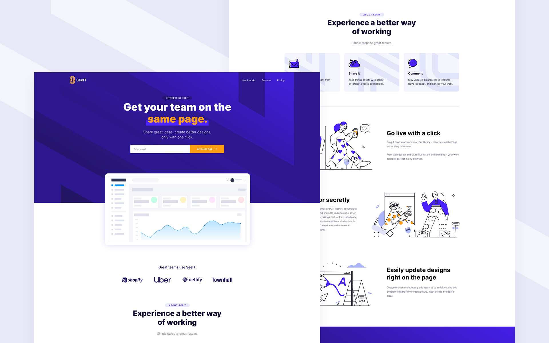 SeeIT - App HTML5 Responsive Website Template
