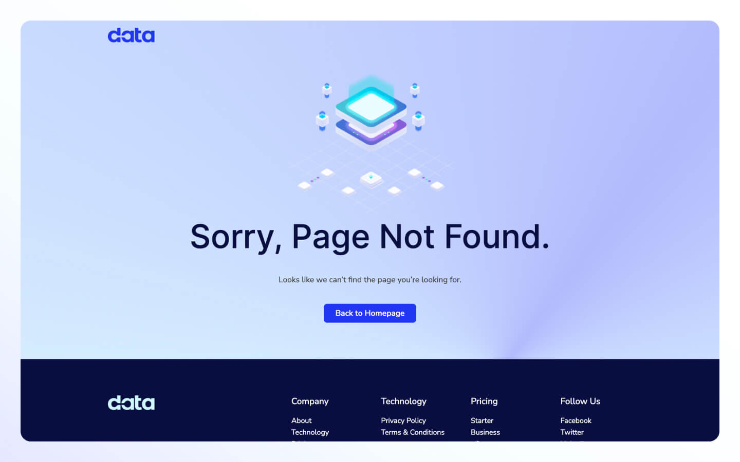 DataHub - Technology HTML5 Responsive Website Template